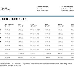 Paint Lake Quilt Pattern PDF Download - Etsy