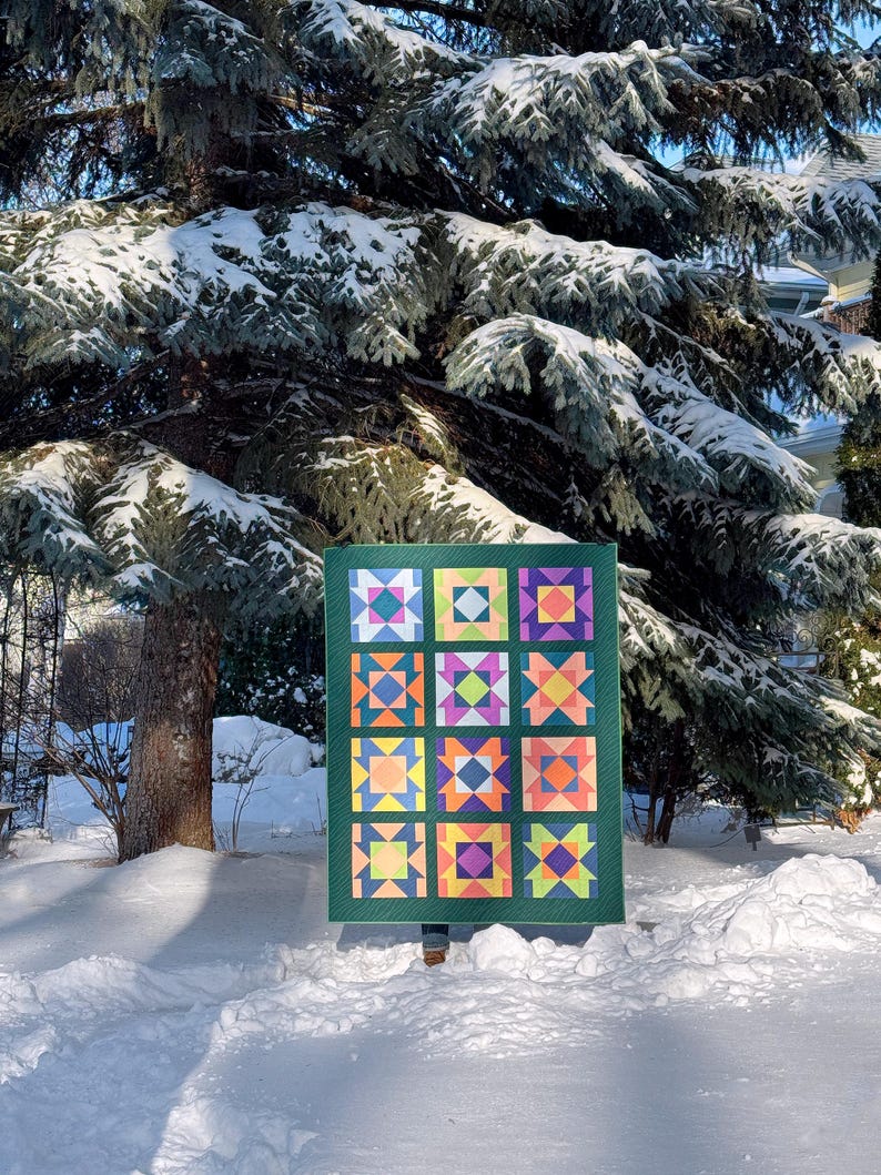 Prairie Rose Quilt Pattern PDF Download - Etsy