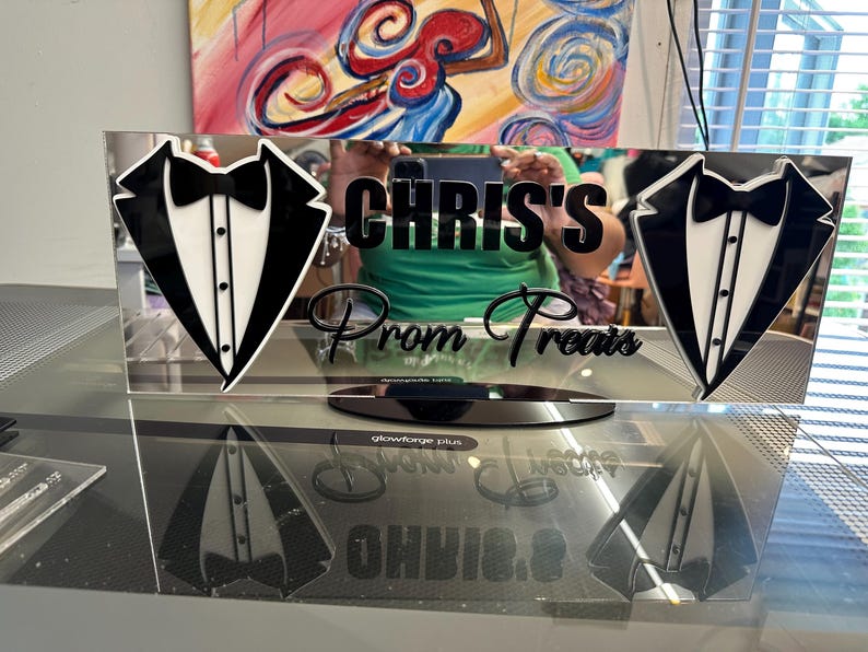 Custom Acrylic Prom Centerpiece, Personalized Birthday Event Decor ...
