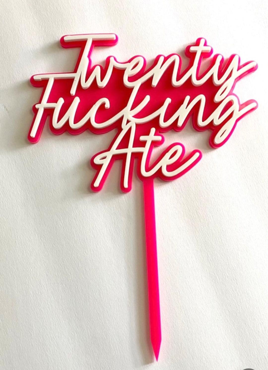 Twenty Ate 28 Cake Topper - Etsy