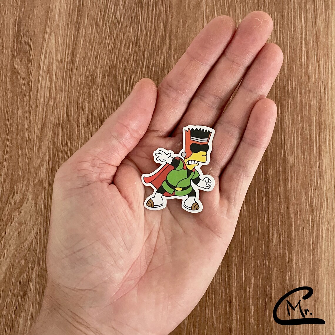 Great Bartman Sticker Bart Simpson X Gohan Mashup the Simpsons X ...