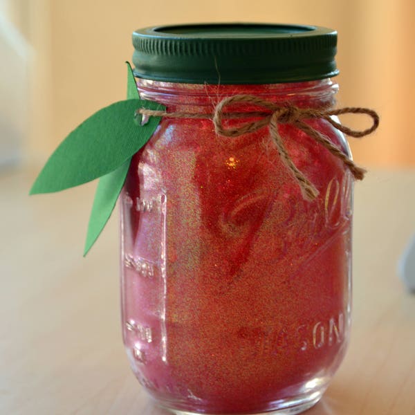 Glitter Mason Jar - Etsy