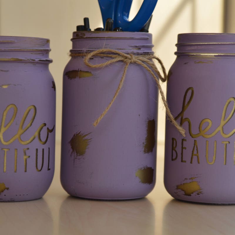 Beautiful Mason Jars - Etsy