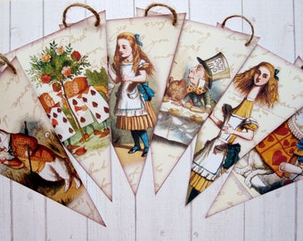 Wonderland Bunting | Etsy