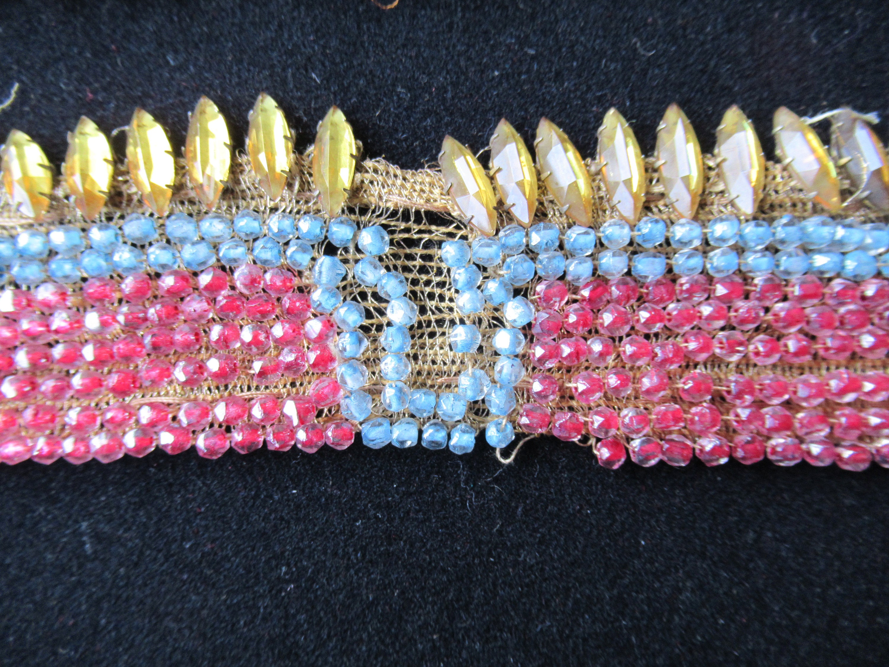 Vintage Beadwork Trim - Etsy