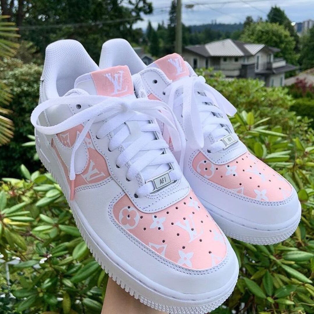 Custom Air Force 1 Pastel Monogram Air Force 1 Custom Air - Etsy
