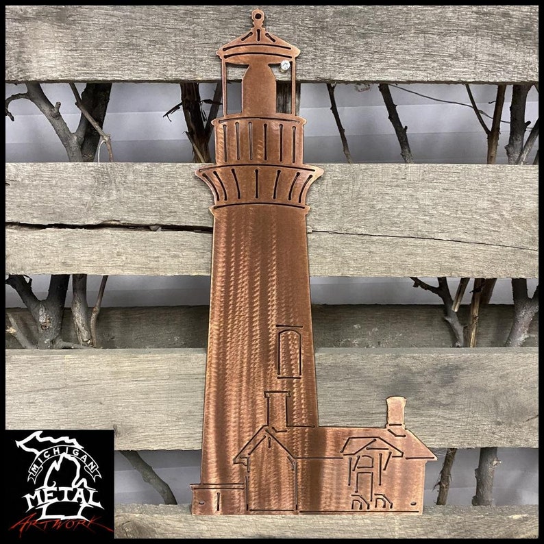 Lighthouse Metal Wall Art - Etsy