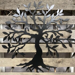 Olive Tree of Life Metal Wall Art - Etsy