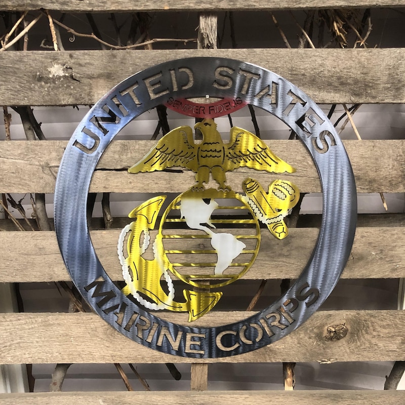 Usmc Wall Art - Etsy