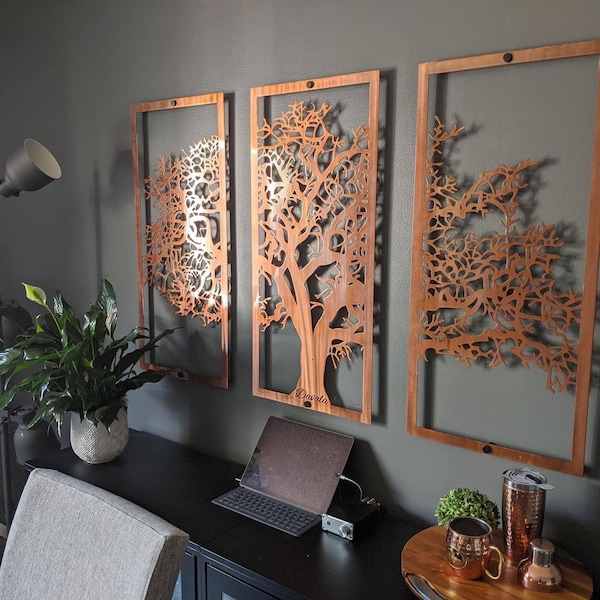 3 Panel Wall Art - Etsy