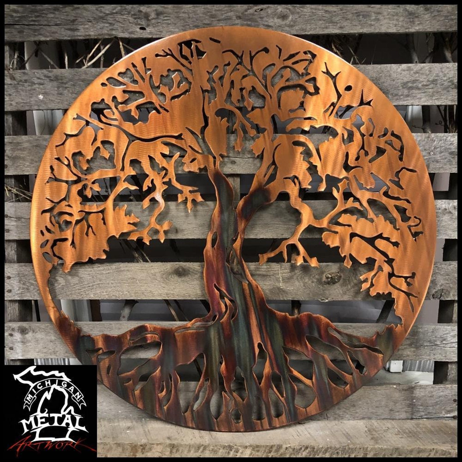 Tree of Life Metal Wall Art - Etsy
