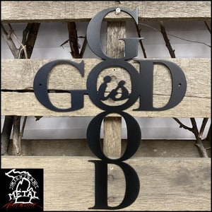God is Good Metal Wall Art - Etsy