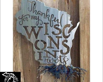 Wisconsin Metal Art - Etsy