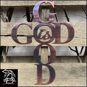 God is Good Metal Wall Art - Etsy