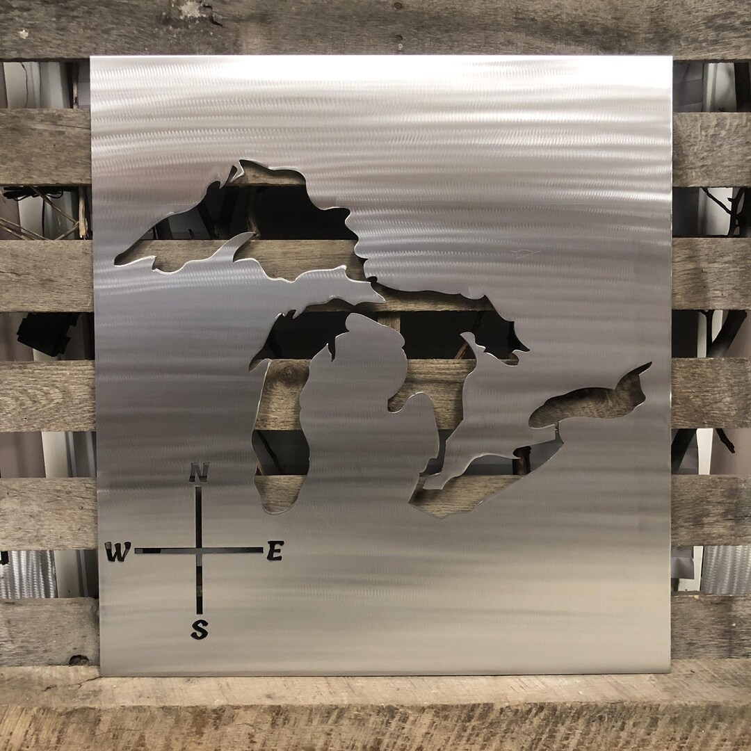 Great Lakes Sign Metal Wall Art - Etsy