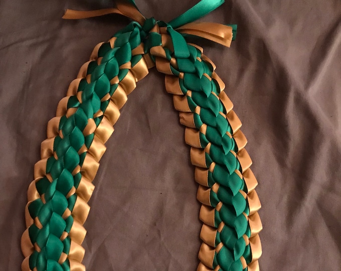 Double Braided Ribbon Graduation Lei!! - Etsy