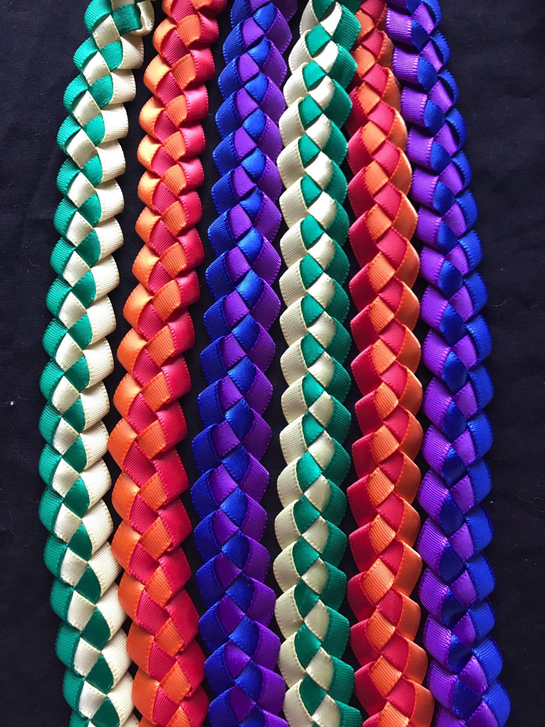Celebration Ribbon Lei/graduation Ribbon Lei/ Holiday Lei - Etsy