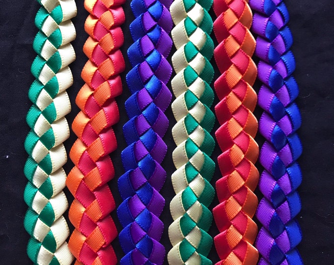 Celebration Ribbon Lei/graduation Ribbon Lei/ Holiday Lei - Etsy