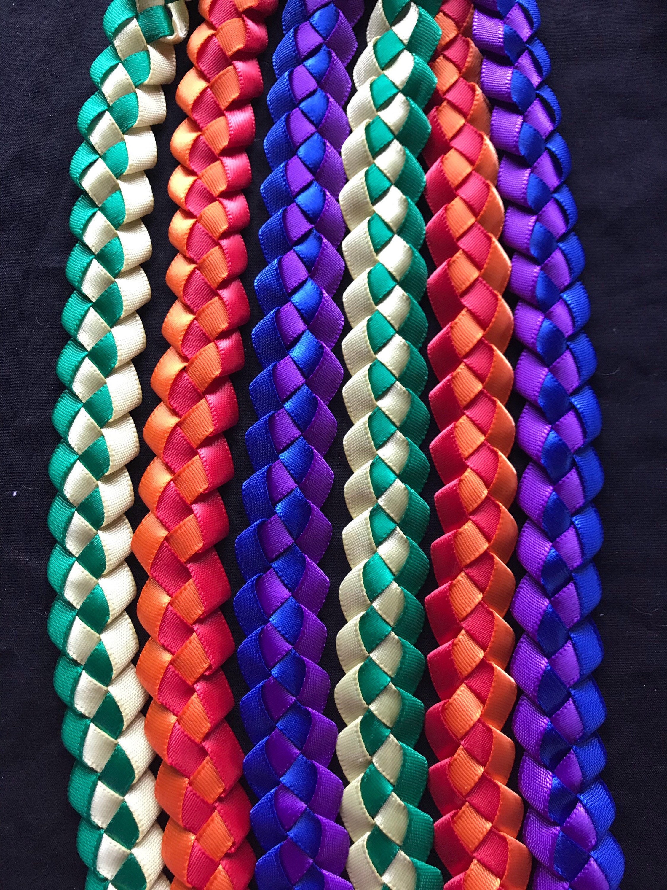 Celebration Ribbon Lei/graduation Ribbon Lei/ Holiday Lei - Etsy