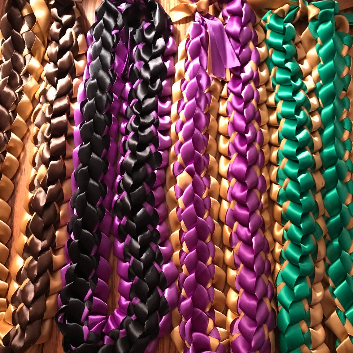 Double Braided Ribbon Graduation Lei | Etsy
