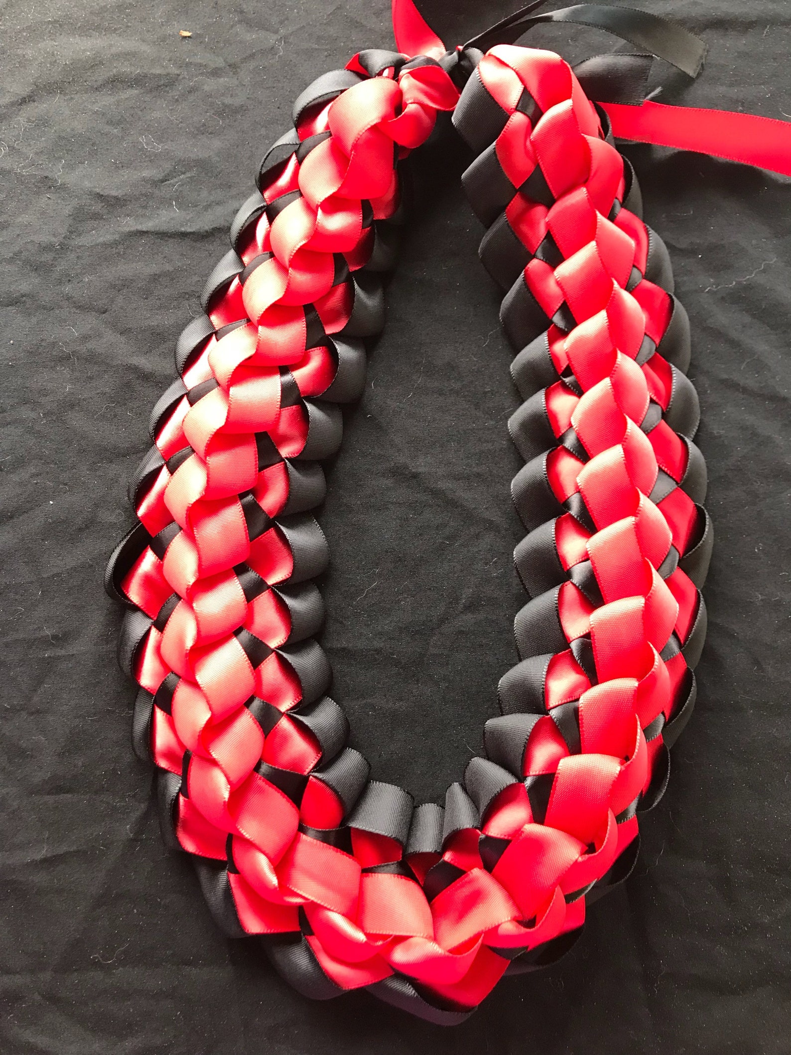 Double Braided Ribbon Graduation Lei | Etsy