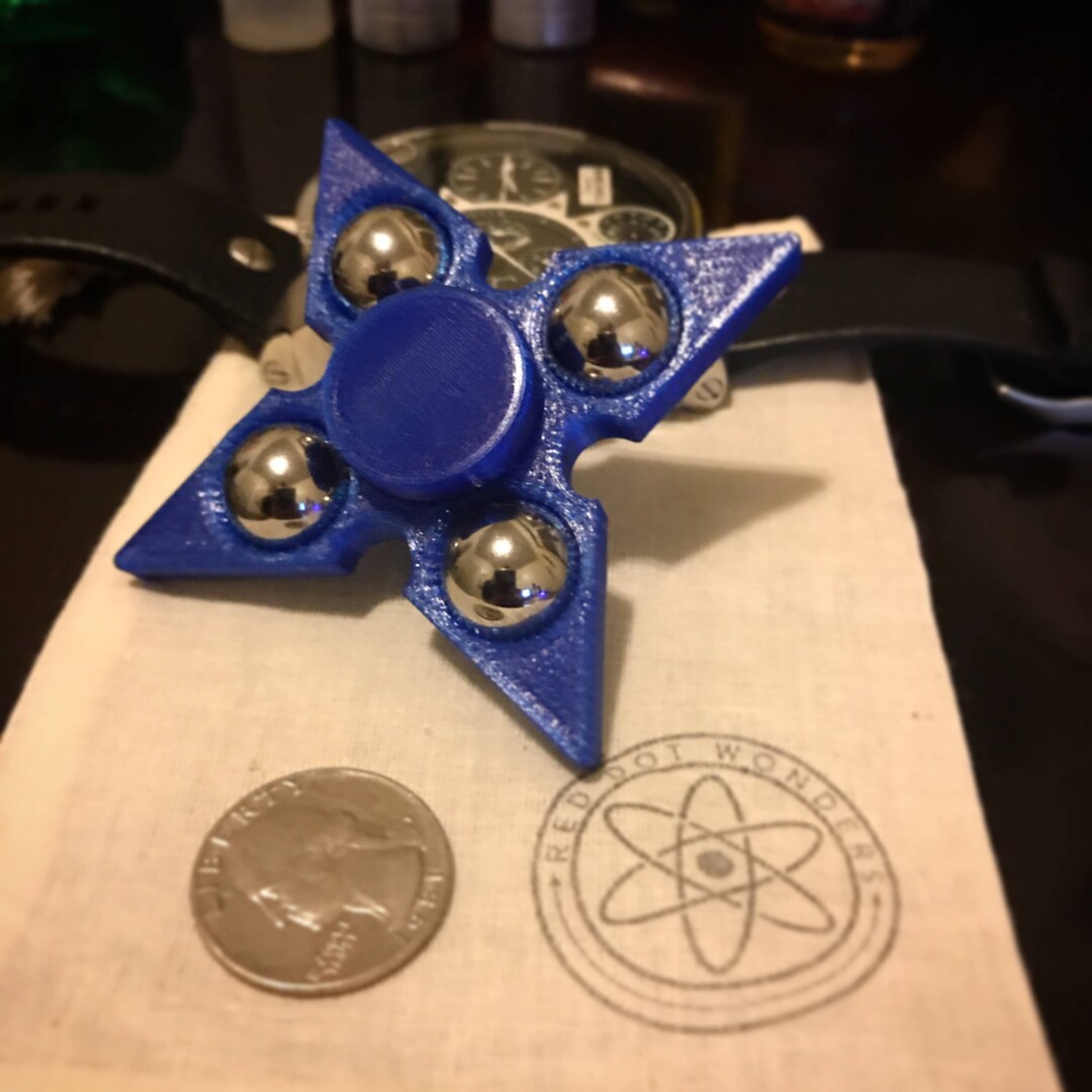 Ninja Star Fidget Spinner ABEC 9 Bearing Spin Hand Spinner - Etsy