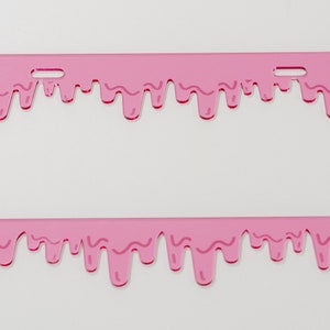 Slime License Plate Frame THICK 1/4 Inch - Etsy