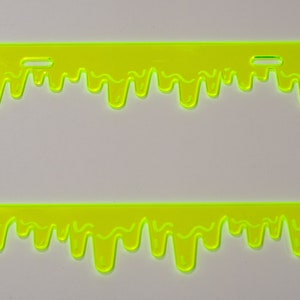Slime License Plate Frame THICK 1/4 Inch - Etsy