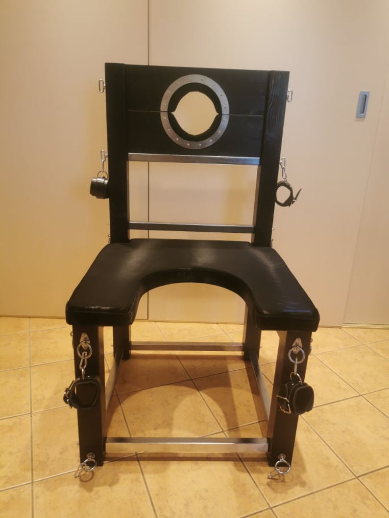 Bondage Chair With Cuffs Fetish Bed Fetish Toys Bondage Etsy