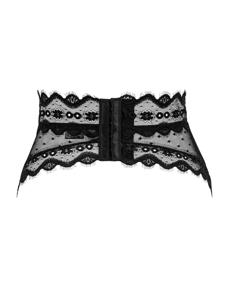 Marrbel Lack Crotchless Garter Belt For Stockings Sexy Bdsm Etsy
