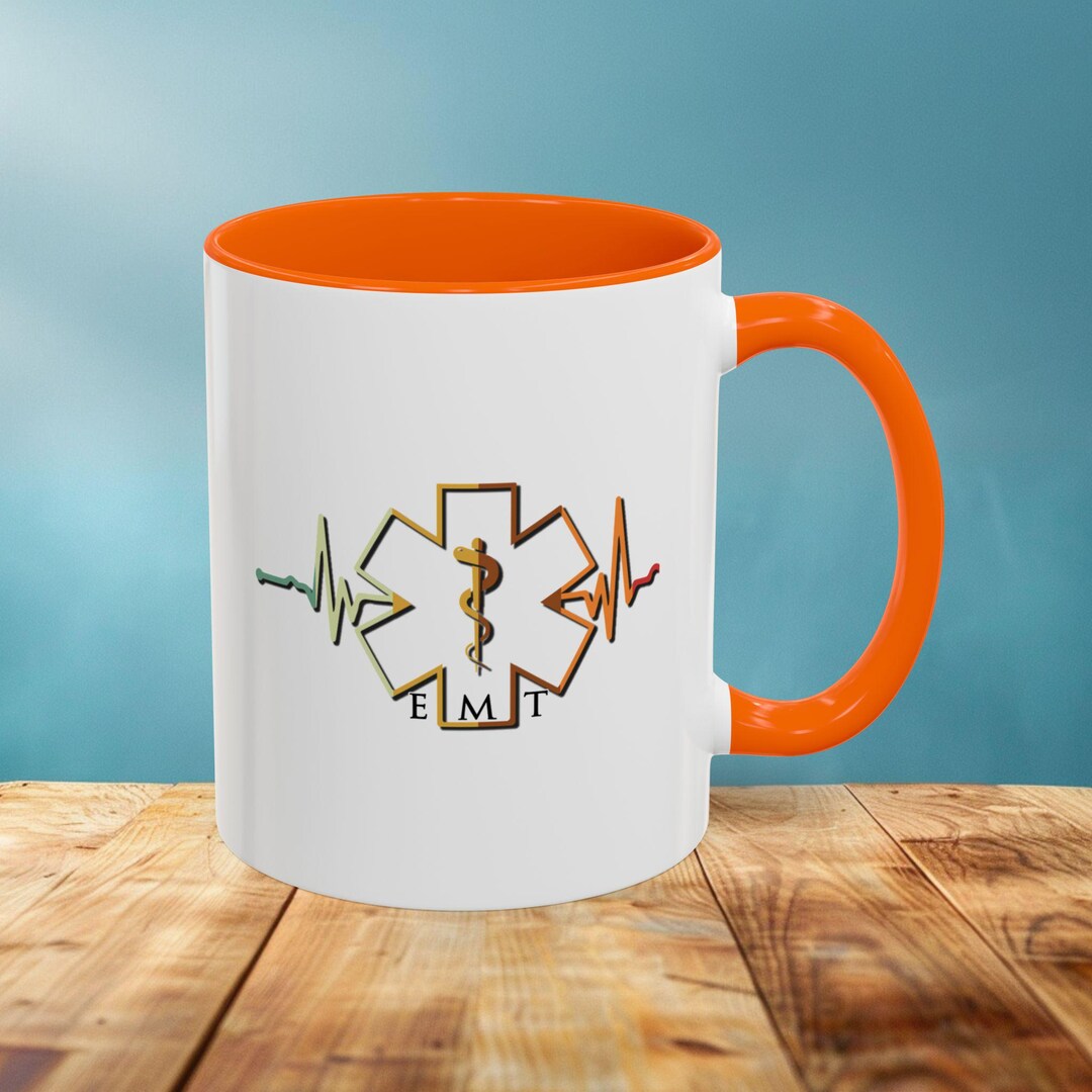 EMT Mug, First Responder Coffee Cup, Paramedic Gift, Emergency Medical ...
