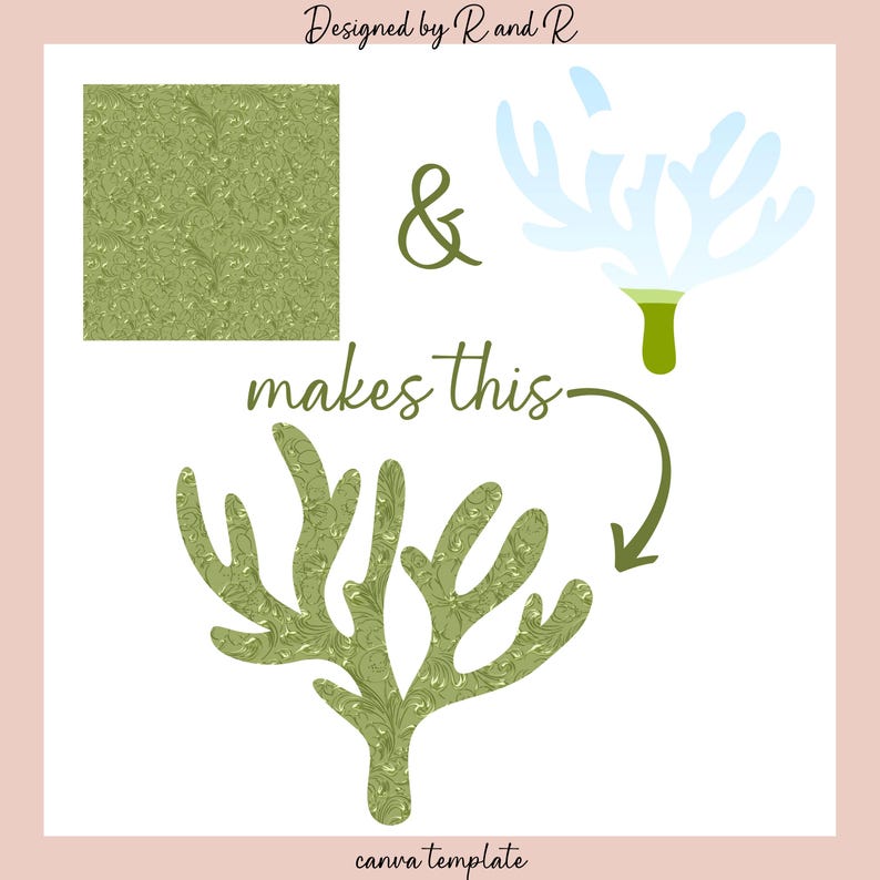 Coral Canva Template From Designed by R and R - Etsy