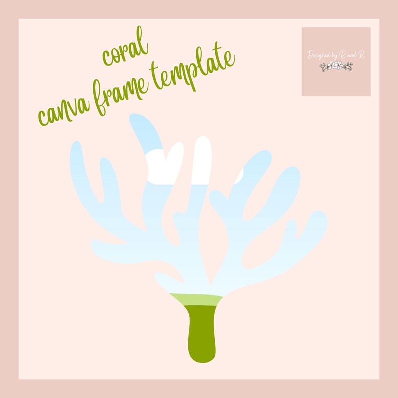 Coral Canva Template From Designed by R and R - Etsy