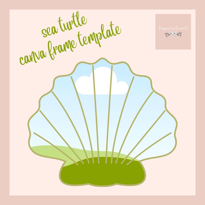 Seashell Canva Template From Designed by R and R - Etsy