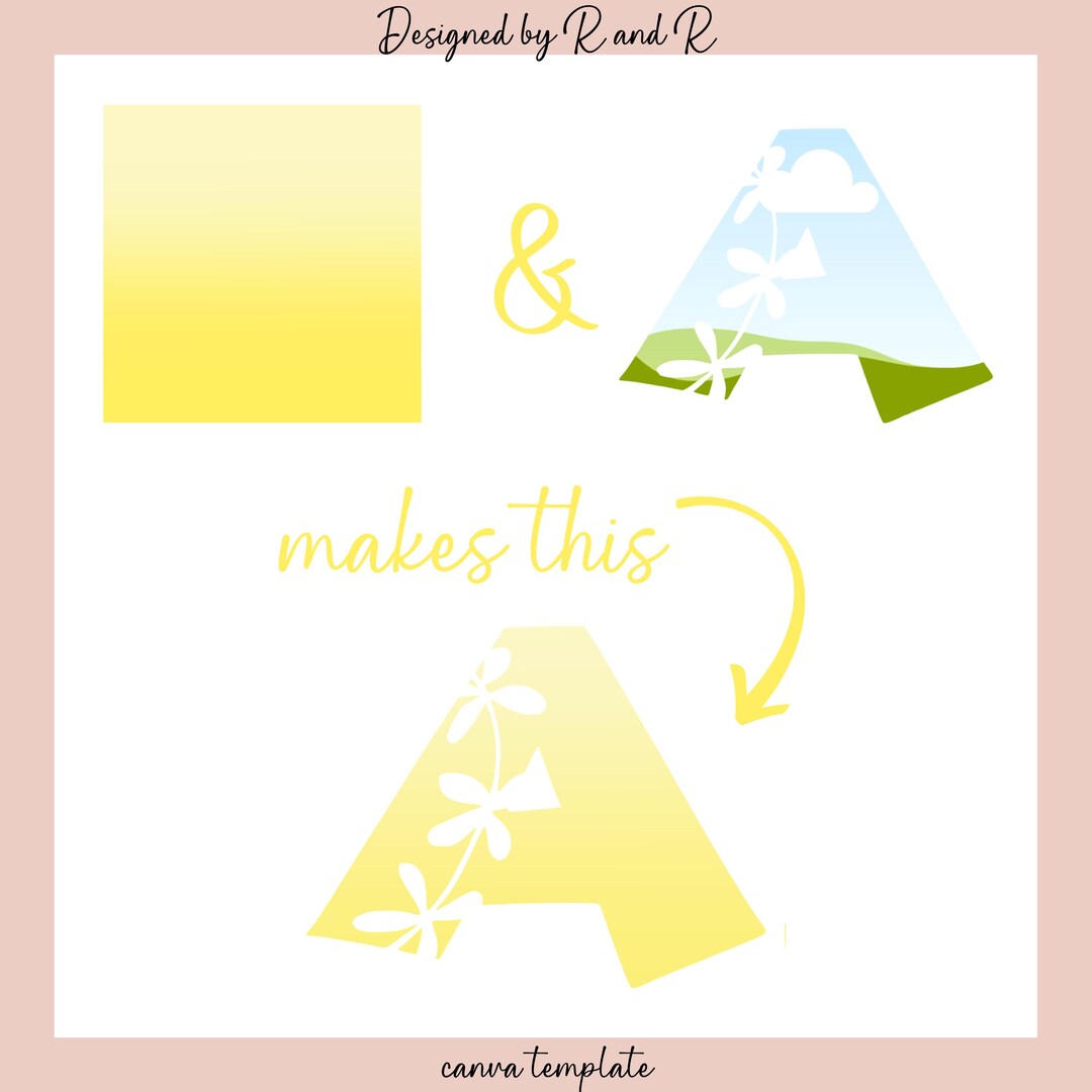 Vine Alpha Canva Template From Designed by R and R - Etsy