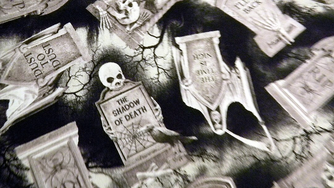 Graveyard Dust to Dust RIP Cemetery Headstone Boneyard Rest in Peace ...