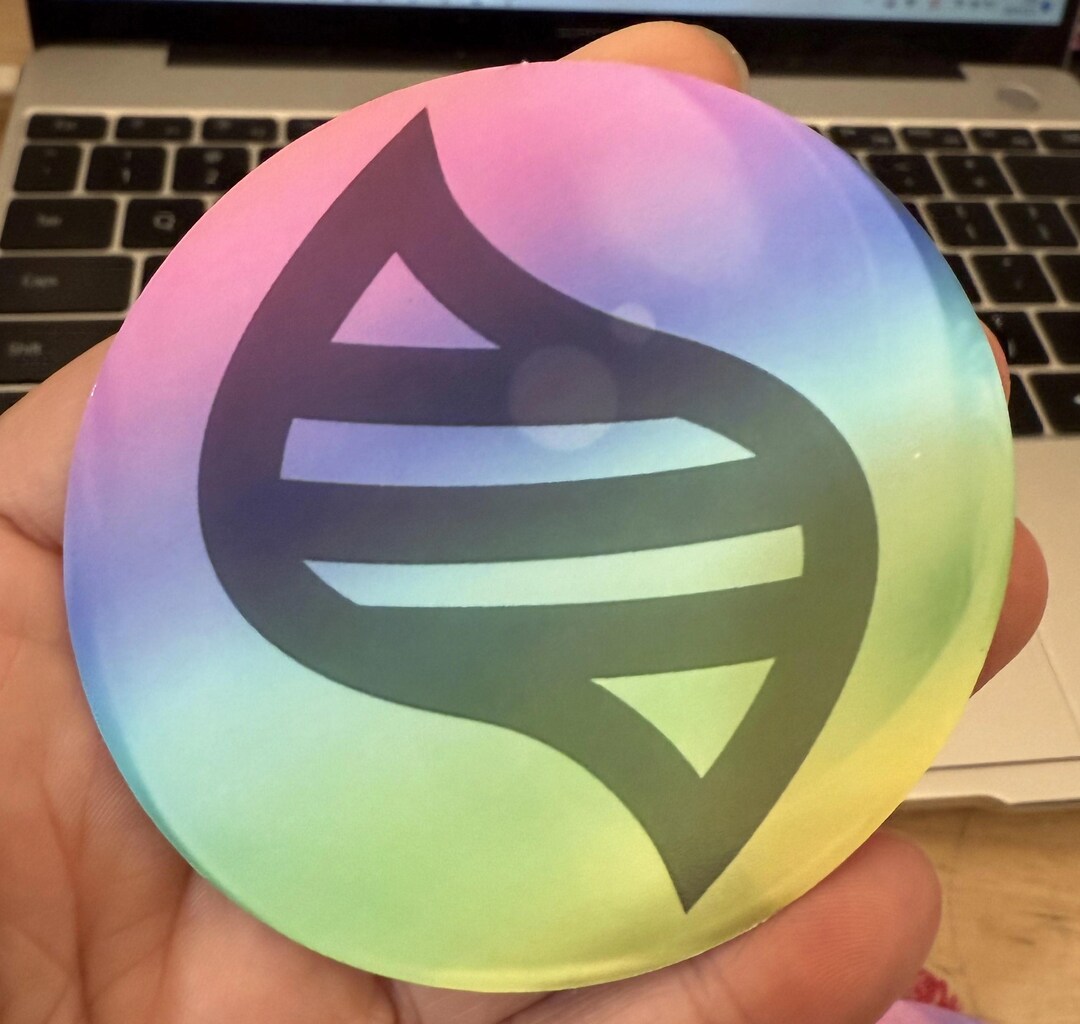 Handmade Keystone Mega Stone Sticker - Etsy