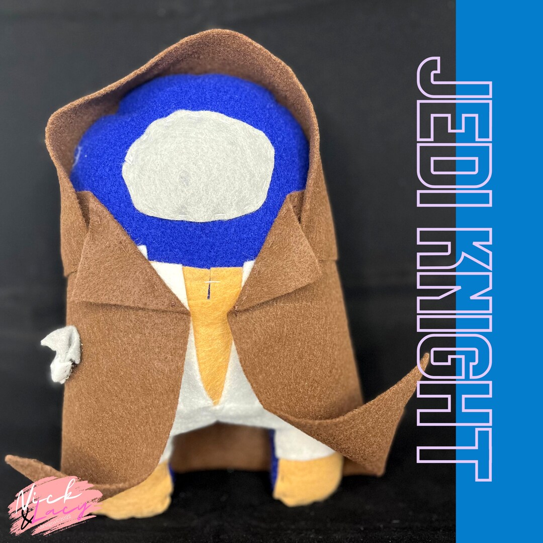 Star Wars Inspired Handmade Jedi Knight Among Us Style Plush Stuffed ...