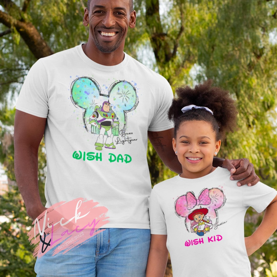 Kids Wish Trip / Make A Wish Shirts / Disney Wish / TOY STORY Character ...