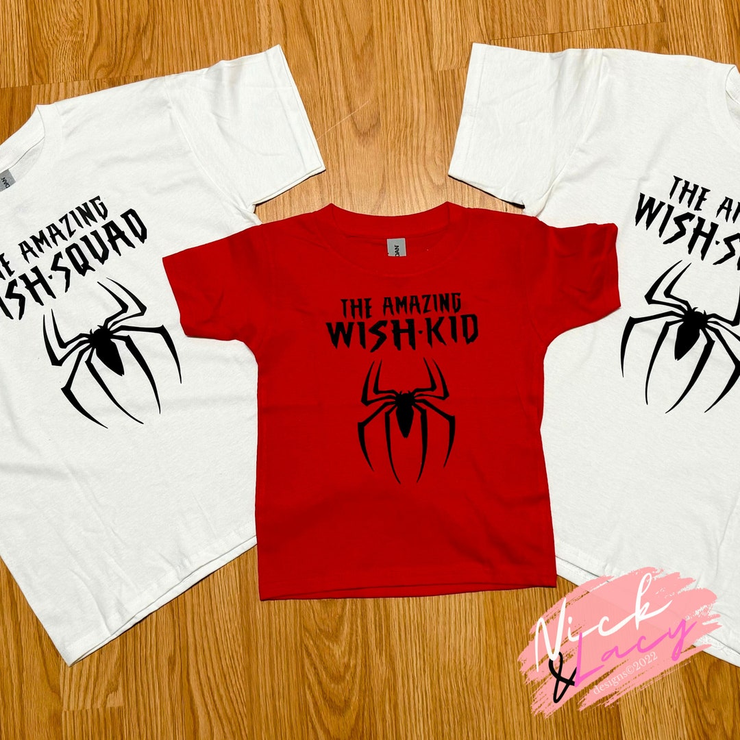 Kids Wish Trip / Make A Wish Shirt / Disneyworld Disneyland Universal ...