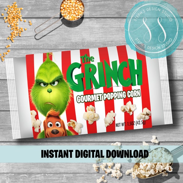 Grinch Party Favors - Etsy