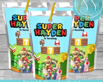 Mario Capri Sun | Etsy