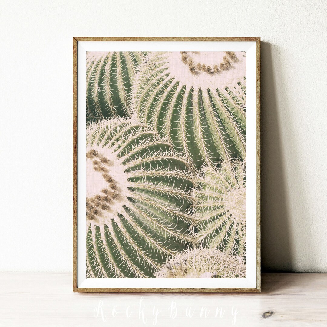 Printable Cactus Poster, Digital Download Wall Art, Instant Download ...