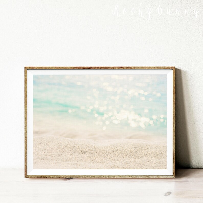 Printable Beach Poster, Coastal Printable Poster, Digital Download ...