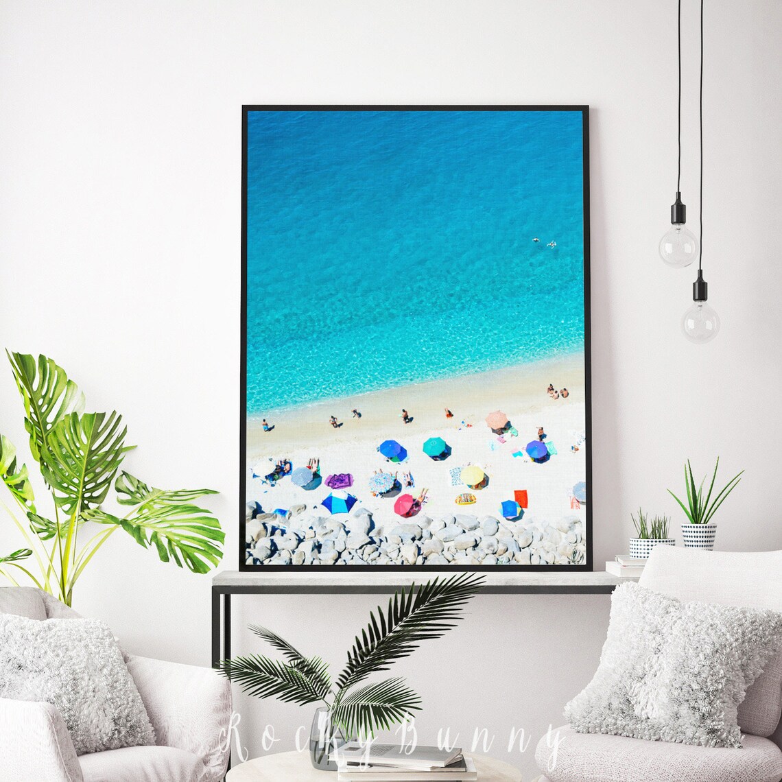 Beach Print Digital Download Beach Poster Instant Download | Etsy