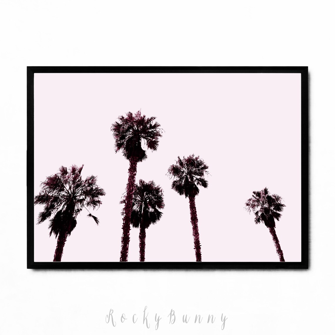 Palm Tree Wall Art Printable Wall Decor Instant Download - Etsy Canada