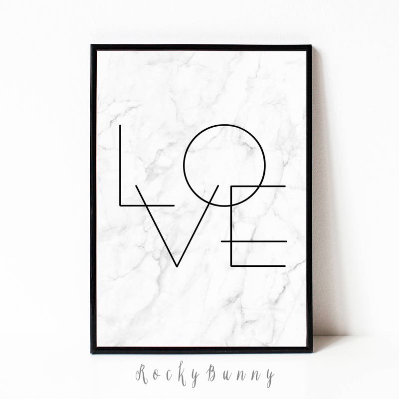 Typography Wall Art - Etsy