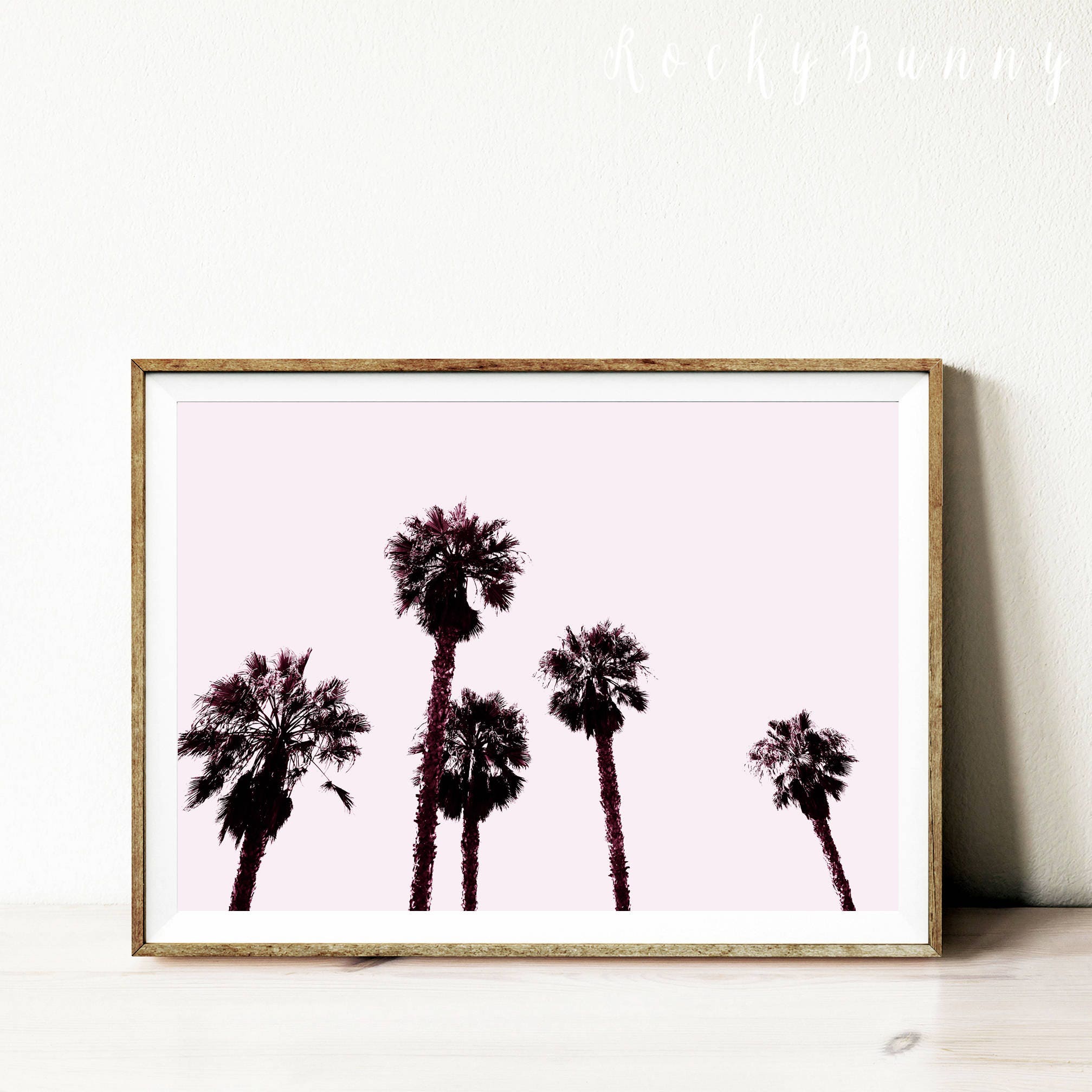 Palm Tree Wall Art Printable Wall Decor Instant Download - Etsy Canada