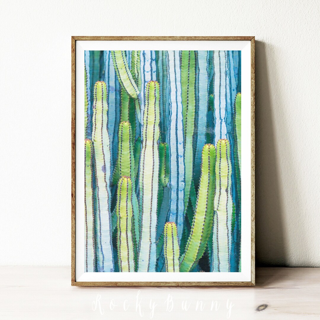 Succulent Photography, Southwestern Wall Art, Cactus Printable Poster ...