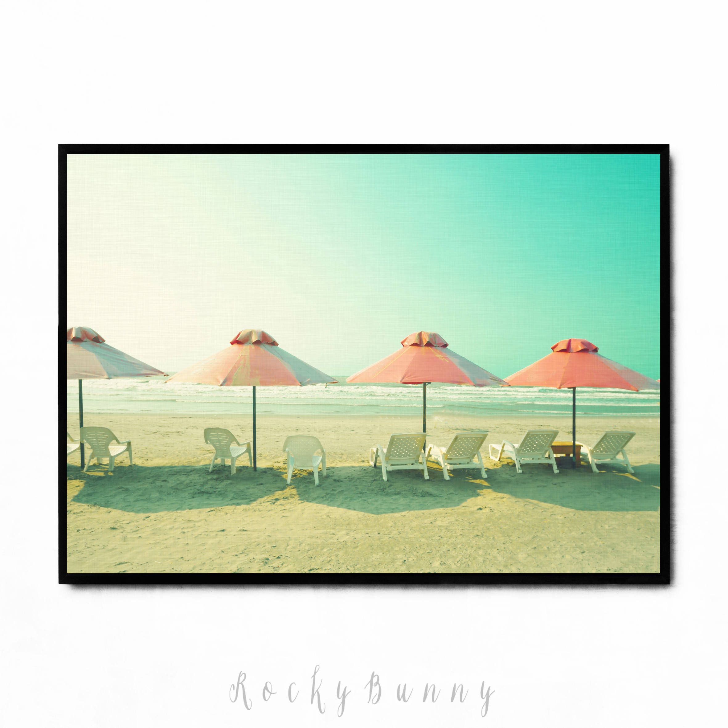 Beach Print Digital Download Beach Printable Poster Instant - Etsy